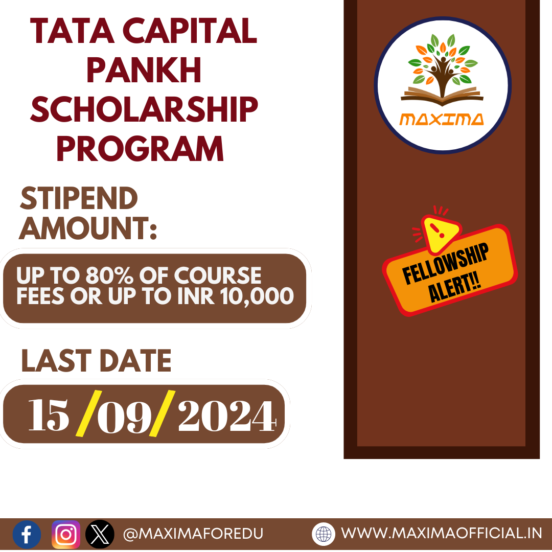 Tata Capital Pankh Scholarship - Maxima Official